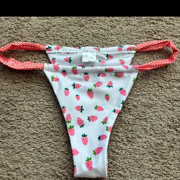 Strawberry Milk Mob | Swim | Strawberry Milk Mob Bikini Bottom | Poshmark